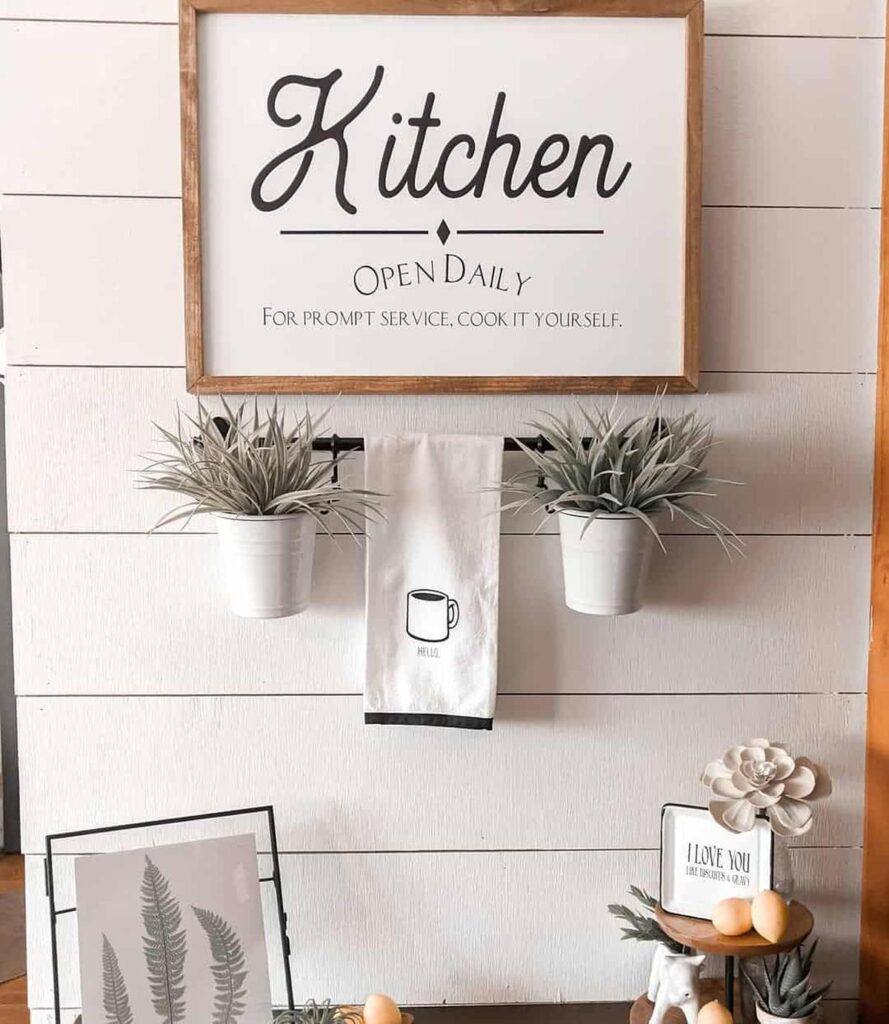 28 Fun Kitchen Signs to Create a Welcoming Vibe -Architectural Foundation