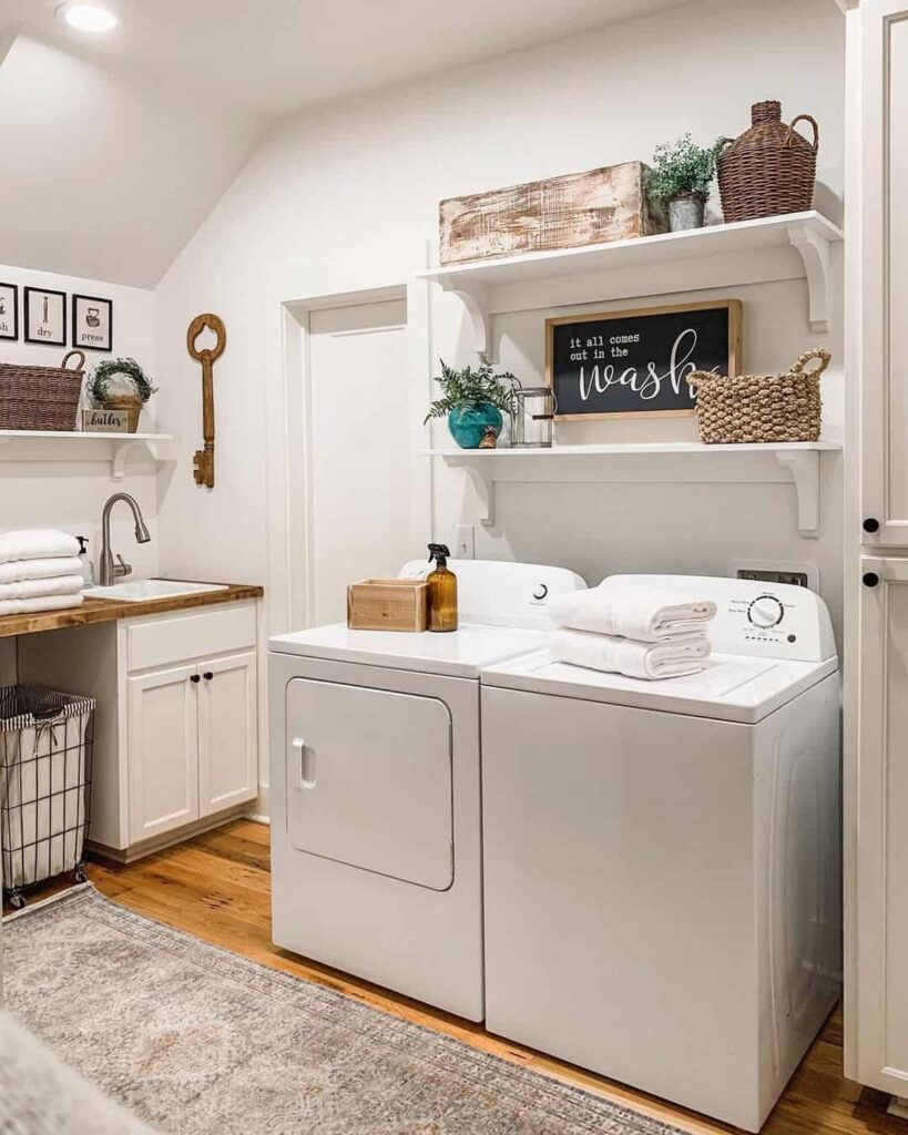 25 Small Laundry Room Designs to Maximize Space -Architectural Foundation