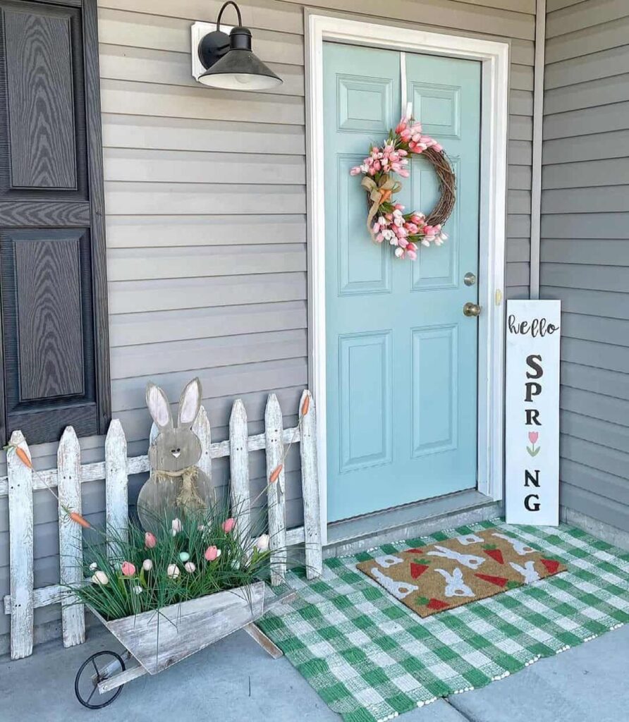 30 Spring Front Door Decor Ideas to Welcome Guests -Architectural ...
