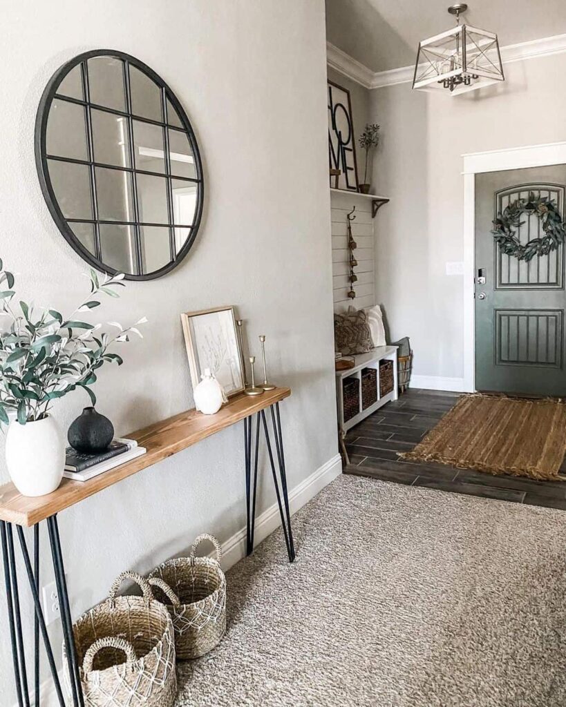 30 Entryway Console Table Styling Ideas -Architectural Foundation