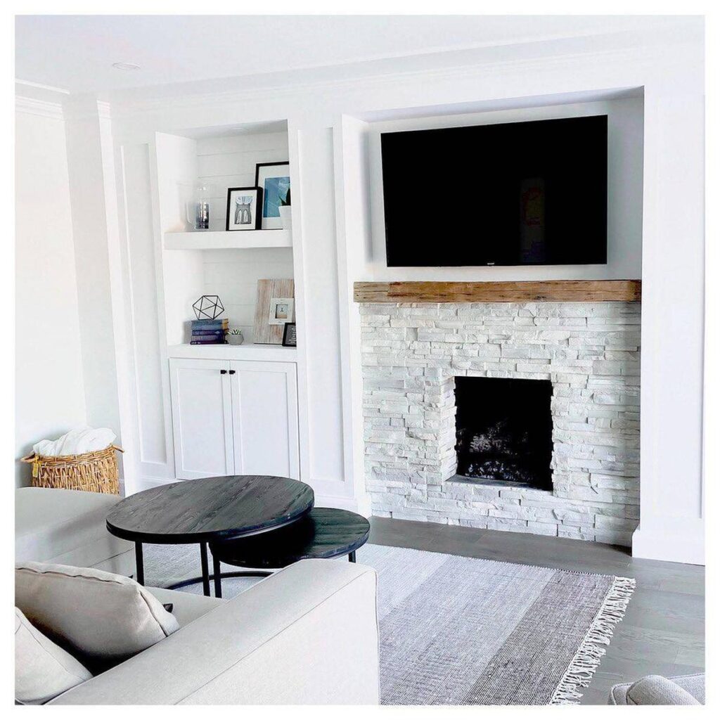 21 Modern Fireplace Surrounds for a Sleek Look -Architectural Foundation
