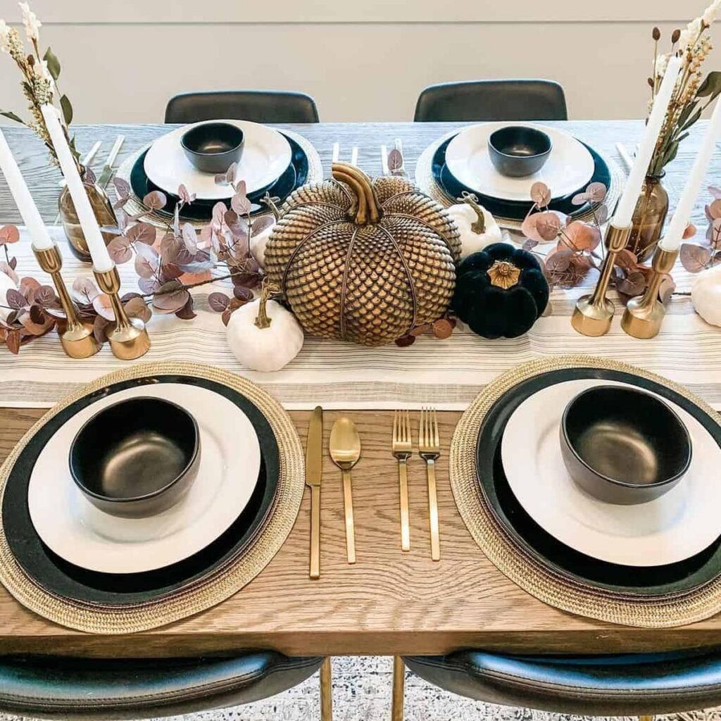 31 Elegant Gold Table Decor Ideas for a Glamorous Setting ...