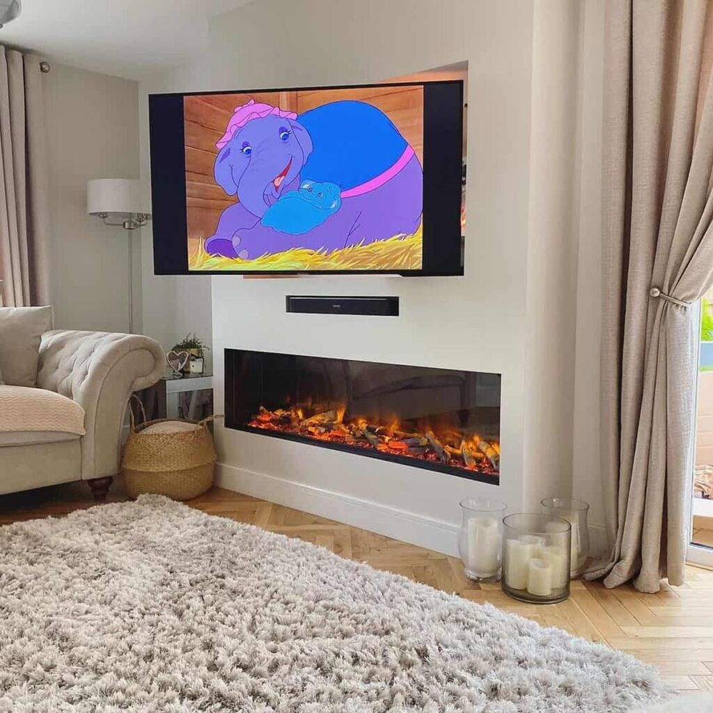 21 Modern Fireplace Surrounds for a Sleek Look -Architectural Foundation