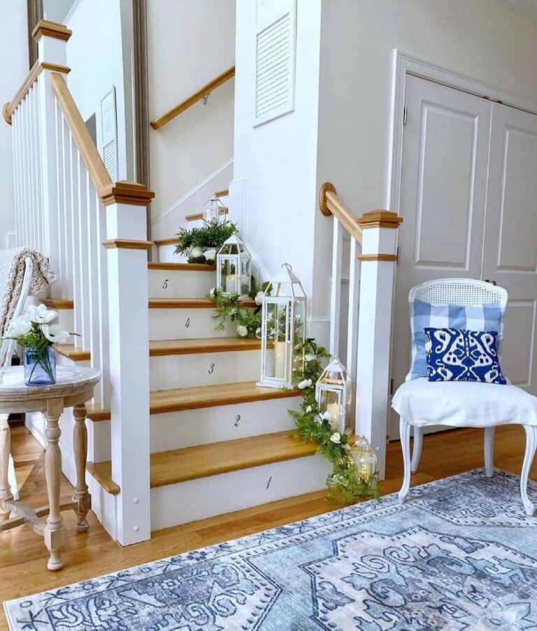 29 Stylish Stair Riser Ideas That Transform Your Stairs -Architectural ...