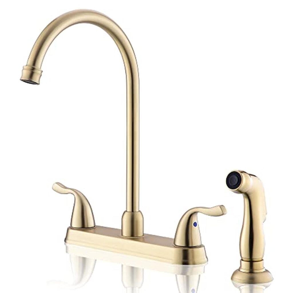 30 Stylish Gold Kitchen Faucets for a Modern Upgrade -Architectural ...