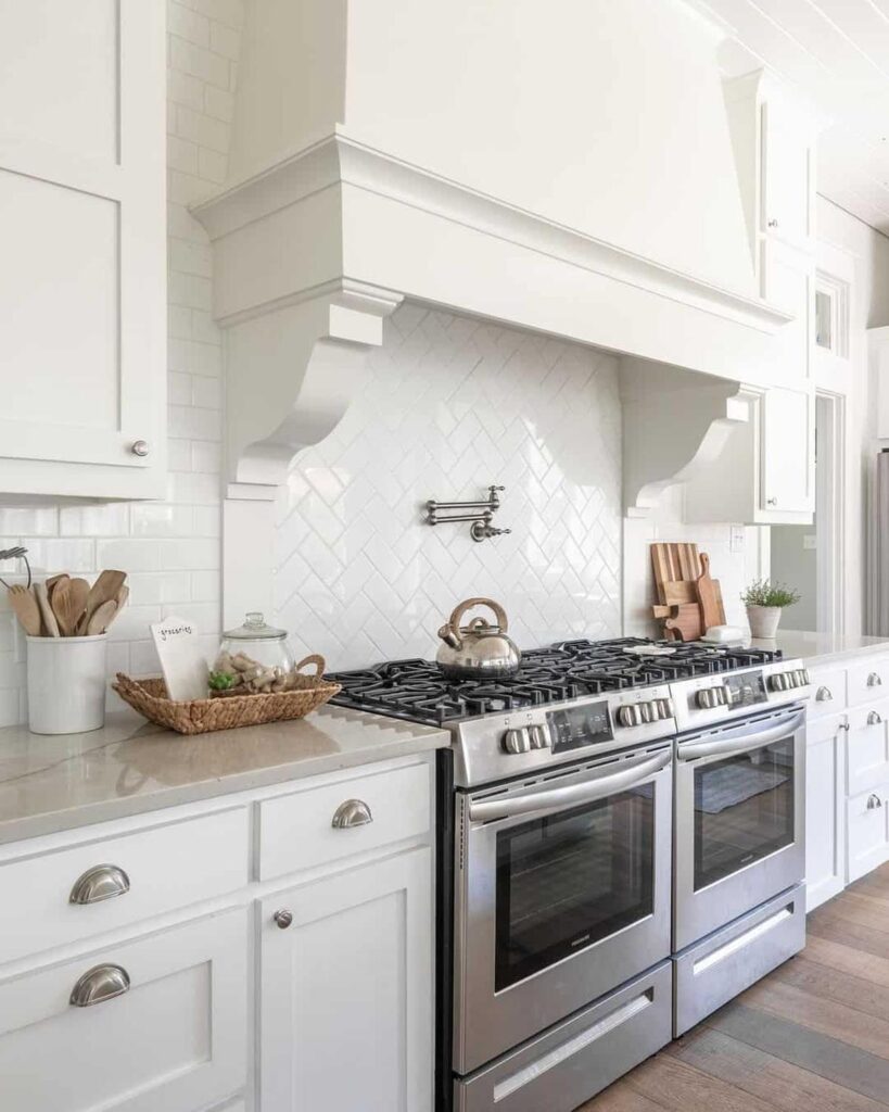 33 Stunning Backsplash Ideas Behind Your Stove -Architectural Foundation
