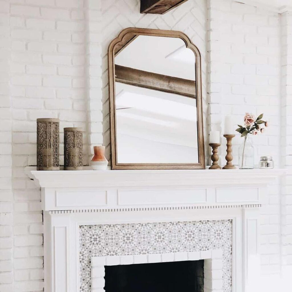 30 Beautiful Tiled Fireplace Surrounds for a Stylish, Year-Round Focal ...