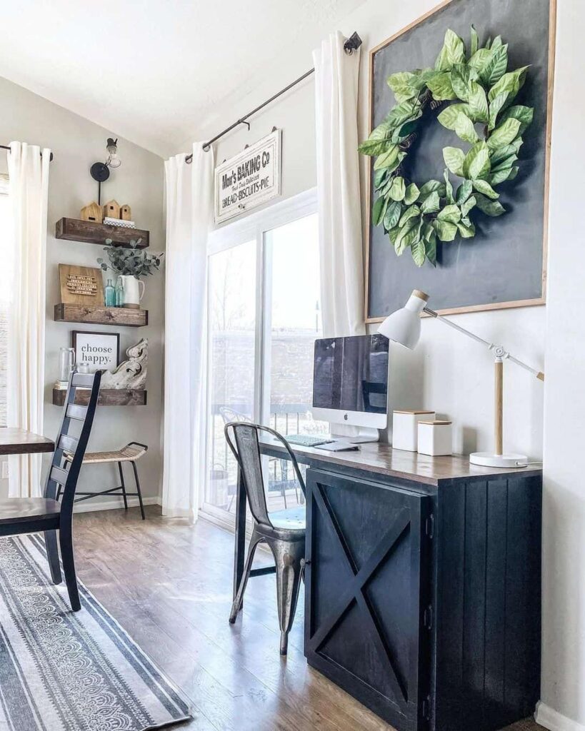 34 Rustic Farmhouse Desks for a Cozy Workspace -Architectural Foundation