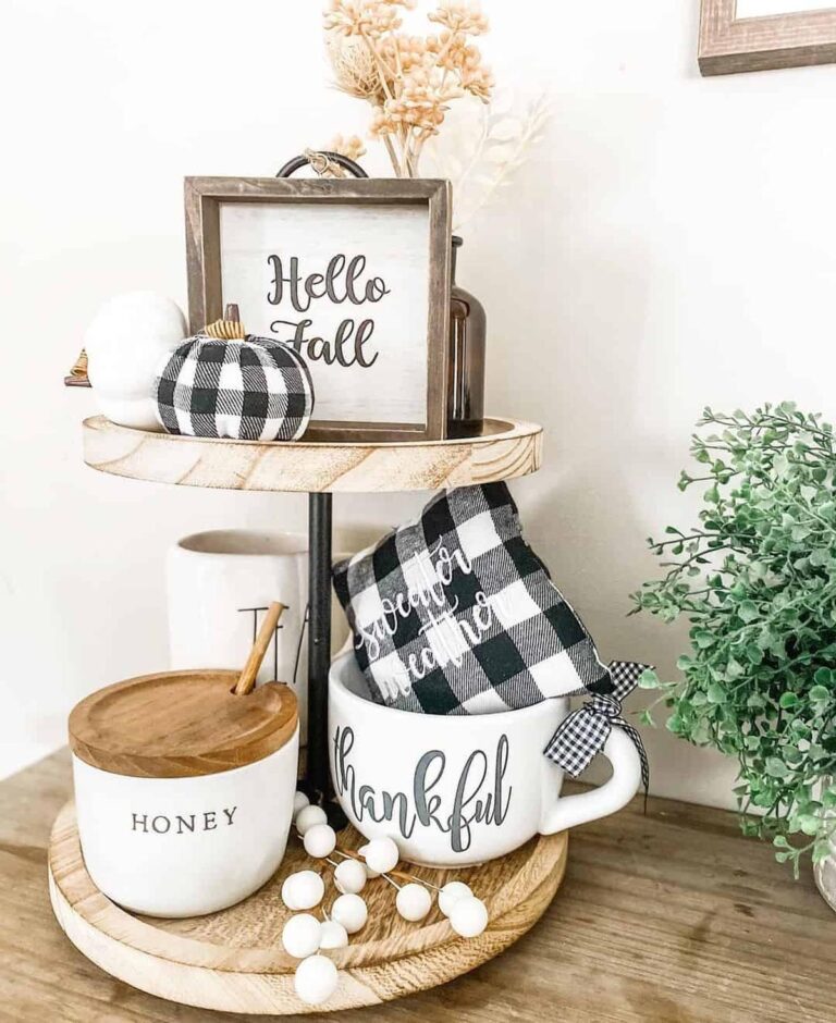 28 Tiered Tray Decor Ideas for Gorgeous Spaces -Architectural Foundation