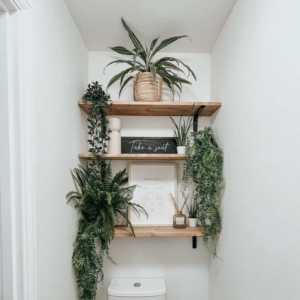 23 Over Toilet Decor Ideas to Add Style and Storage -Architectural ...