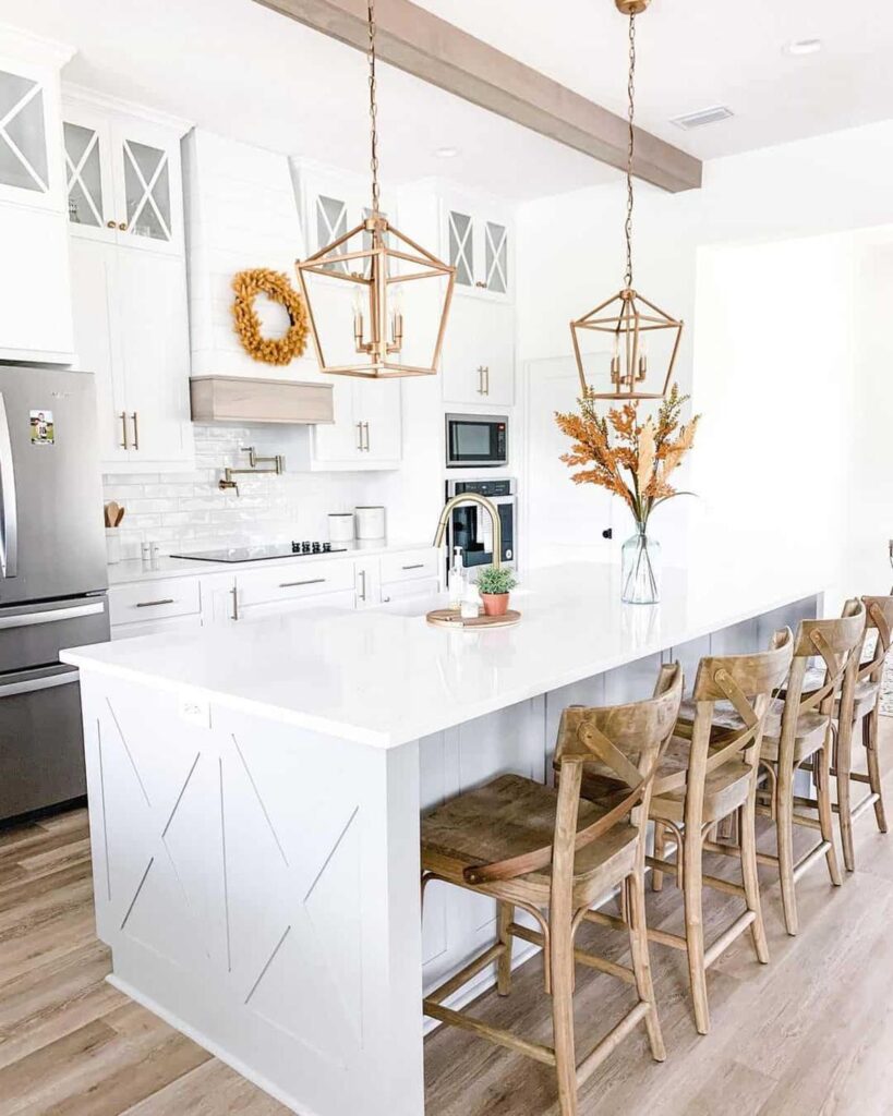 29 Elegant White Quartz Kitchen Countertop Ideas -Architectural Foundation