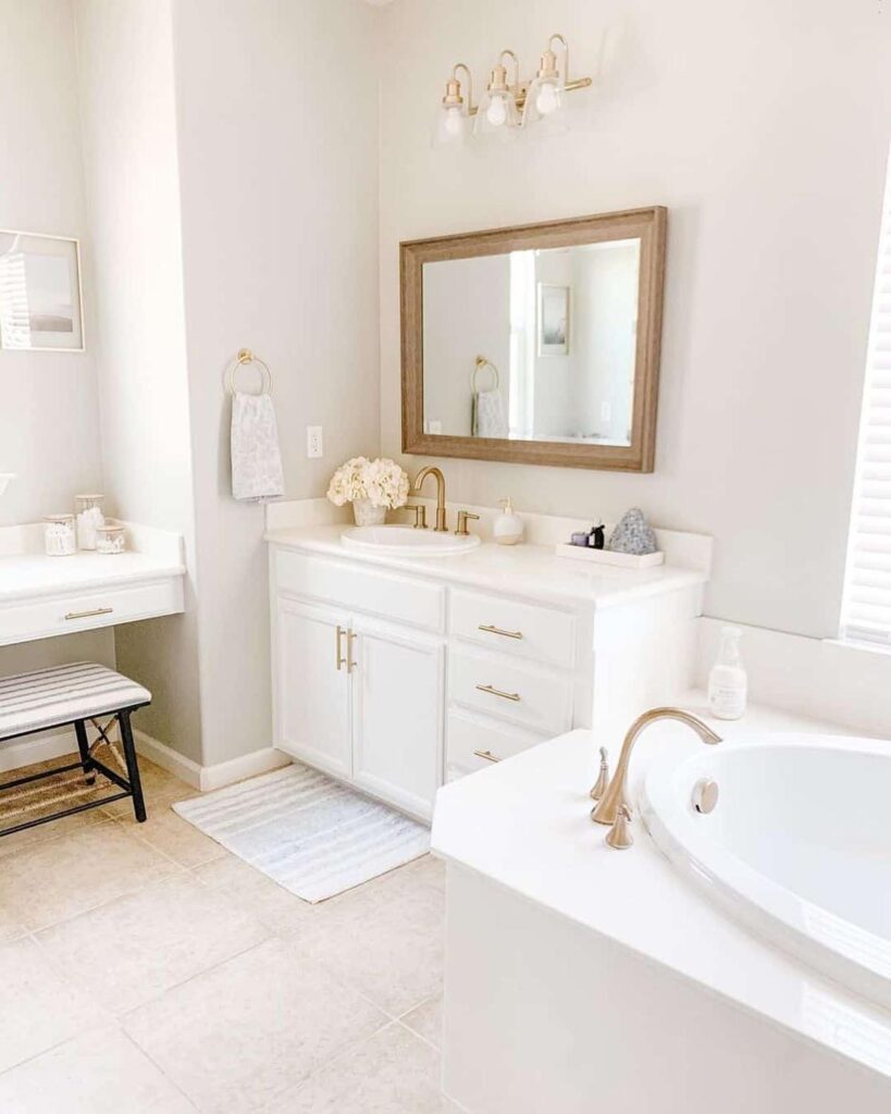 22 Sleek White Bathroom Countertops to Elevate Your Space ...