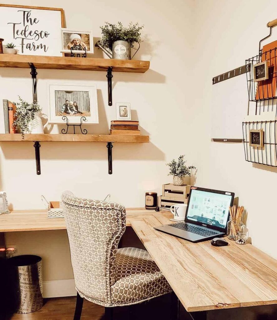 30 Practical Home Office Desk Ideas for Productivity -Architectural ...