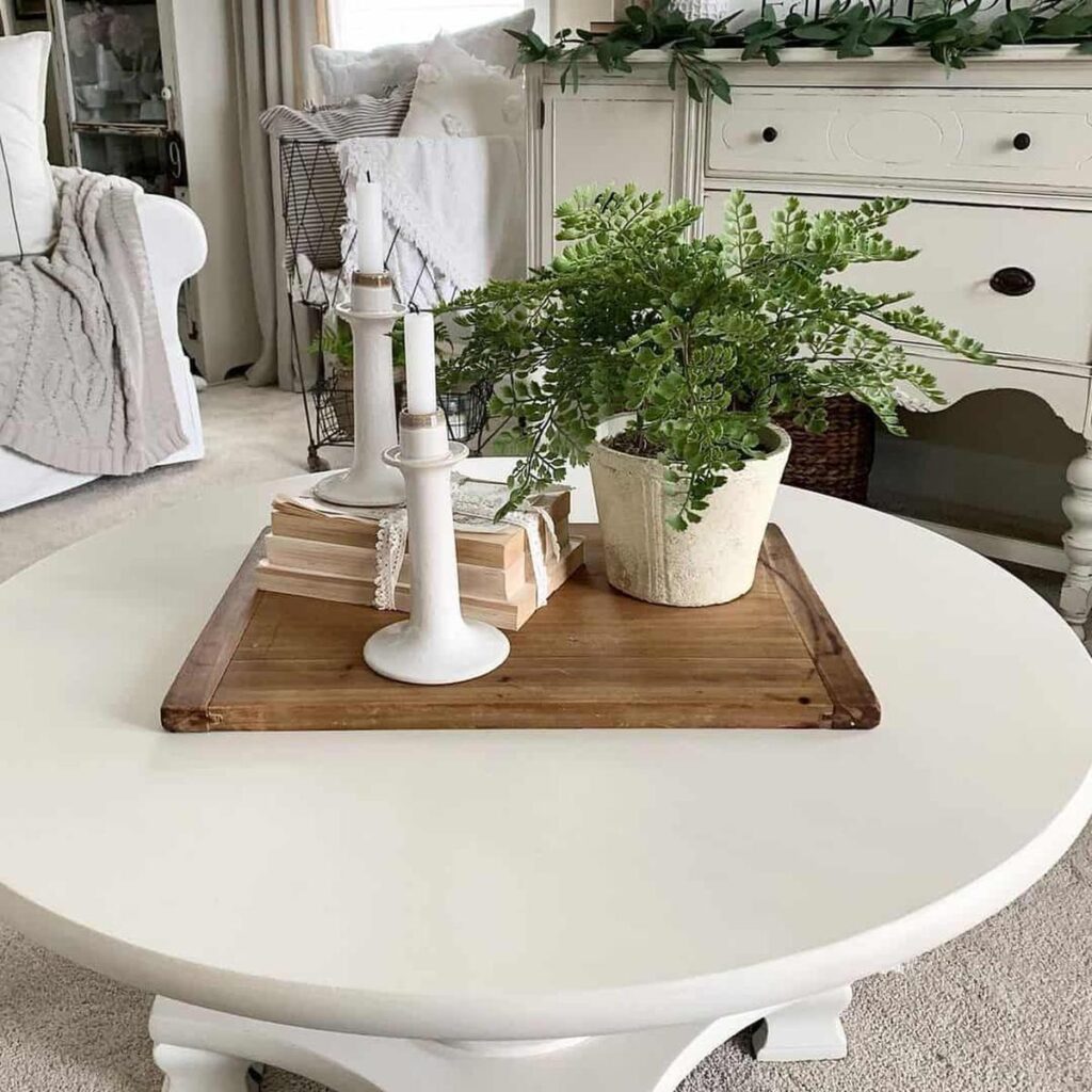 35 Gorgeous Large Round Coffee Tables to Anchor Your Living Room with ...