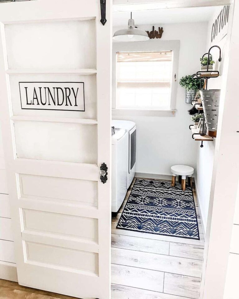 27 Stylish Laundry Room Doors for Any Space -Architectural Foundation