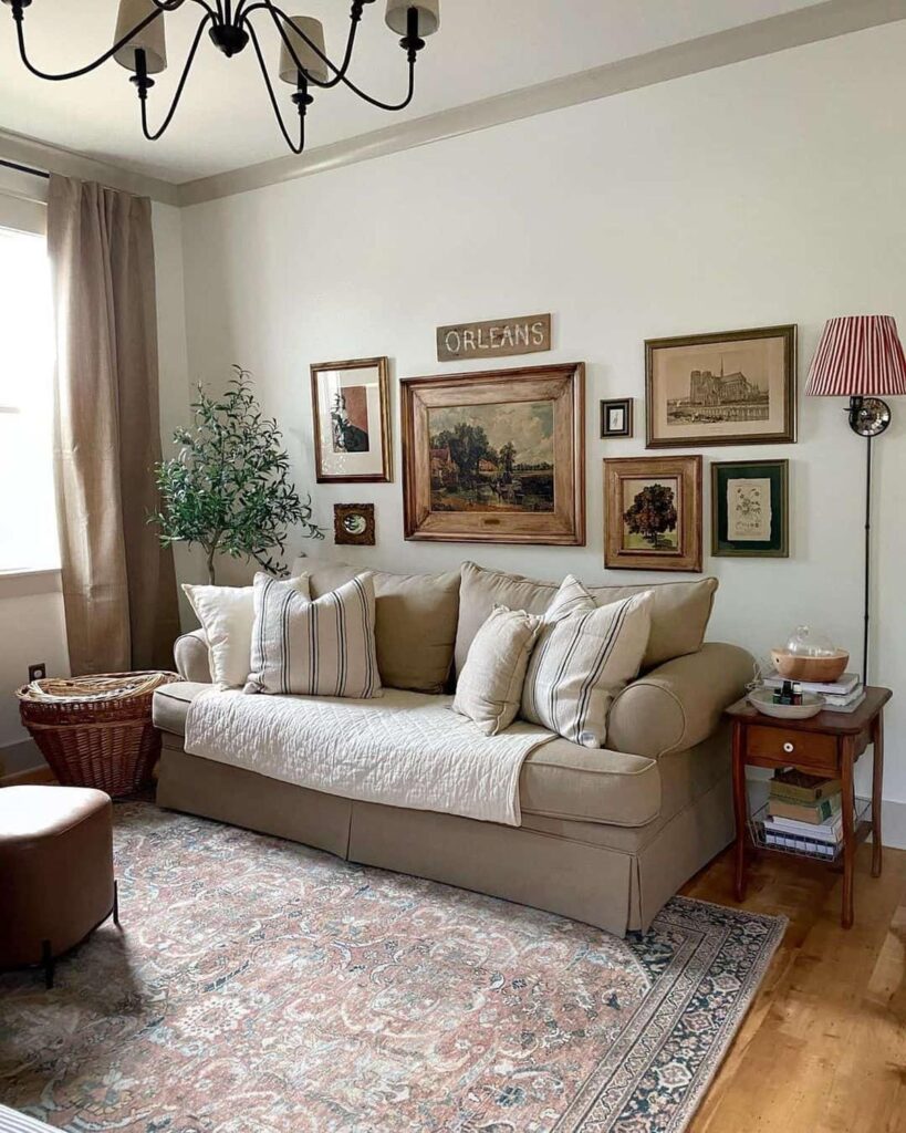 24 Wall Collage Layouts for a Unique Room Display -Architectural Foundation