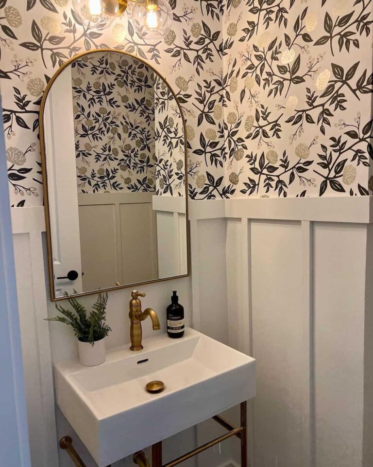 26 Smart Designs for Narrow and Small Powder Rooms -Architectural ...