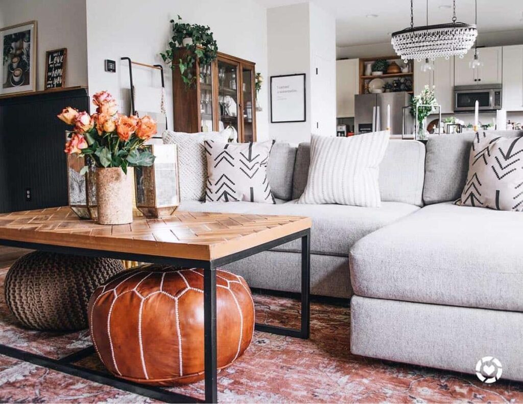 29 Best Leather Pouf Designs for a Bold Home Accent -Architectural ...