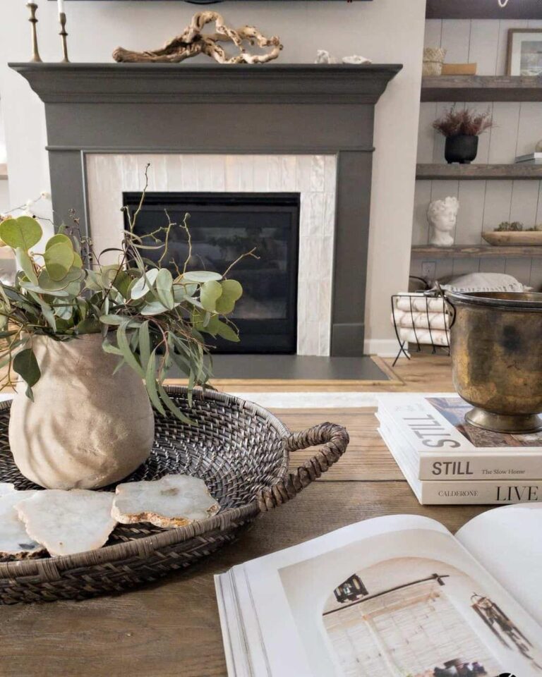 30 Beautiful Tiled Fireplace Surrounds for a Stylish, Year-Round Focal ...