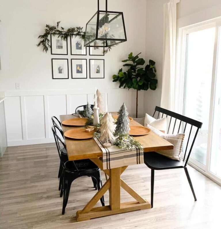 13 Chic Ideas for Styling a Backed Dining Bench -Architectural Foundation