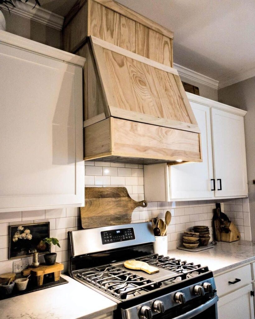 35 Beautiful Wood Hood Vent Covers for Your Kitchen -Architectural ...