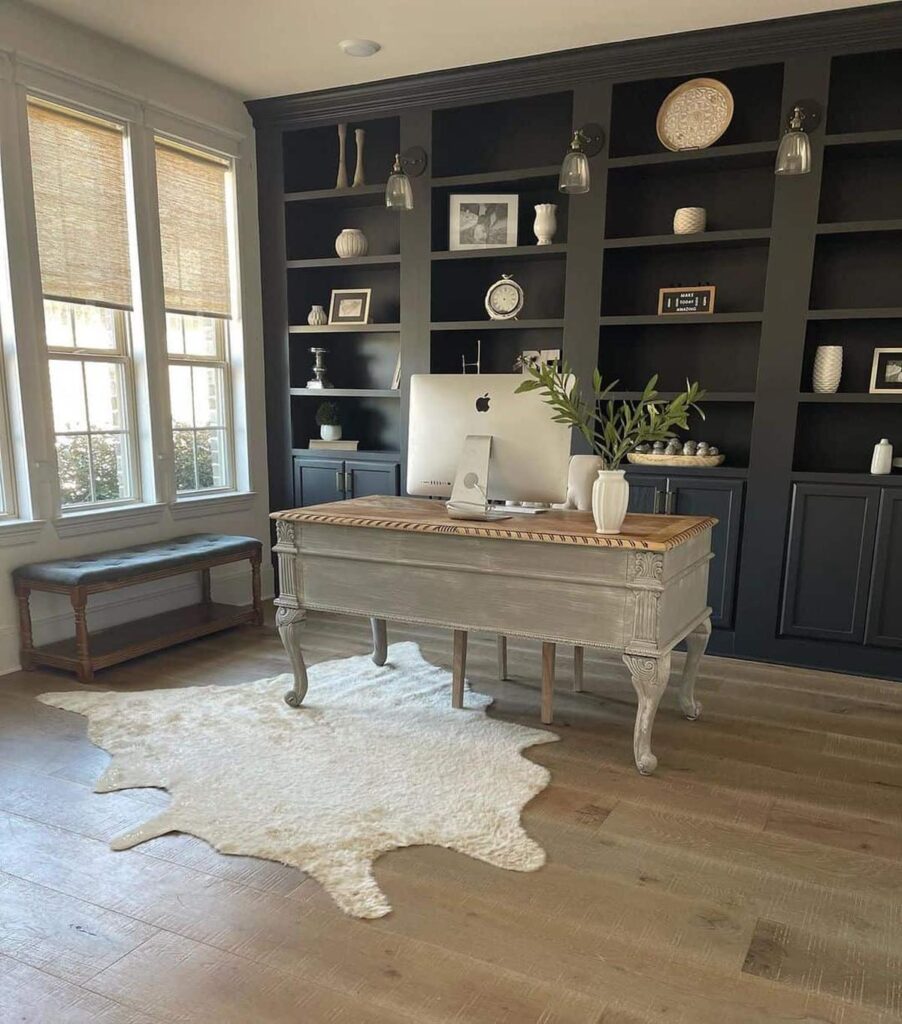 23 Sleek and Masculine Home Office Designs That Make a Statement ...