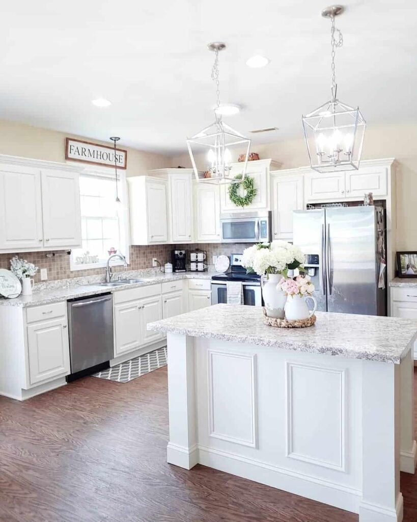 29 Sophisticated White Kitchen Island Inspirations for a Timeless Look ...