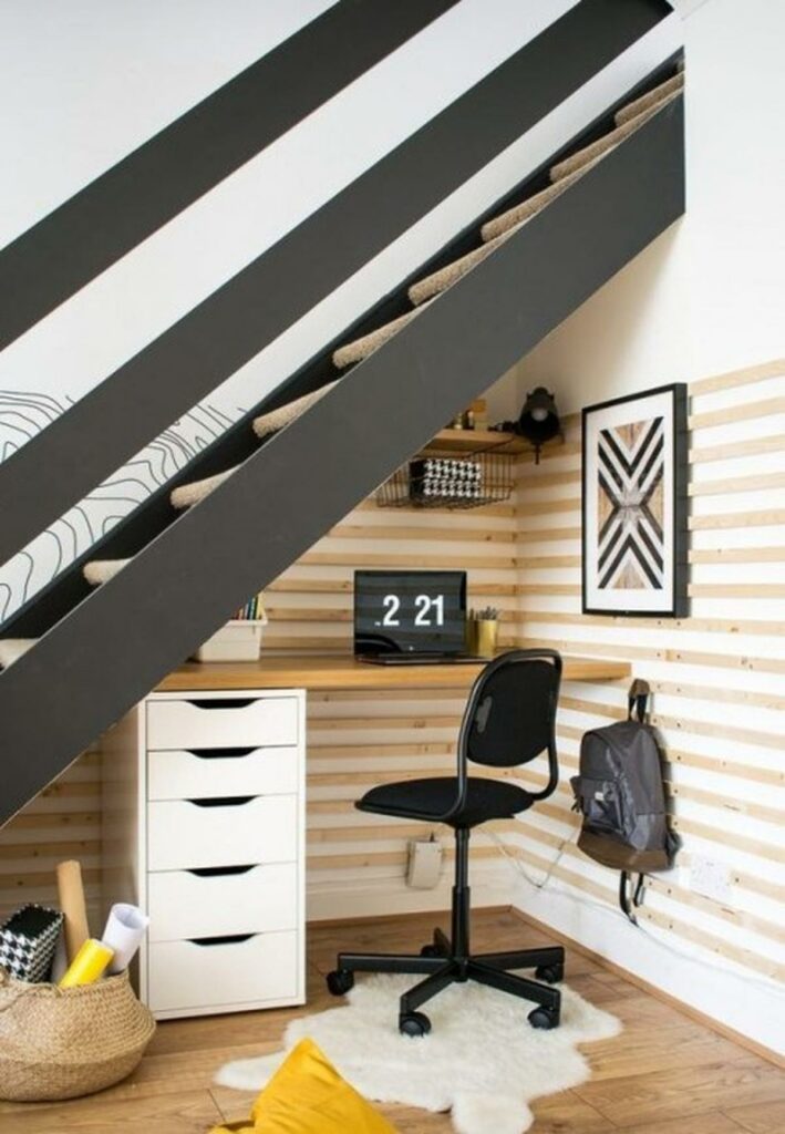 21 Genius Under-Stairs Home Office Ideas for Small Spaces
