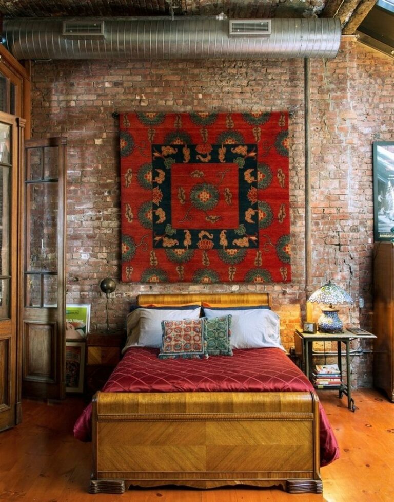 75 Breathtaking Bedrooms With Brick Walls
