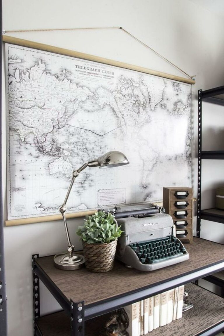 25 Creative Ways To Transform Maps Into Home Decor