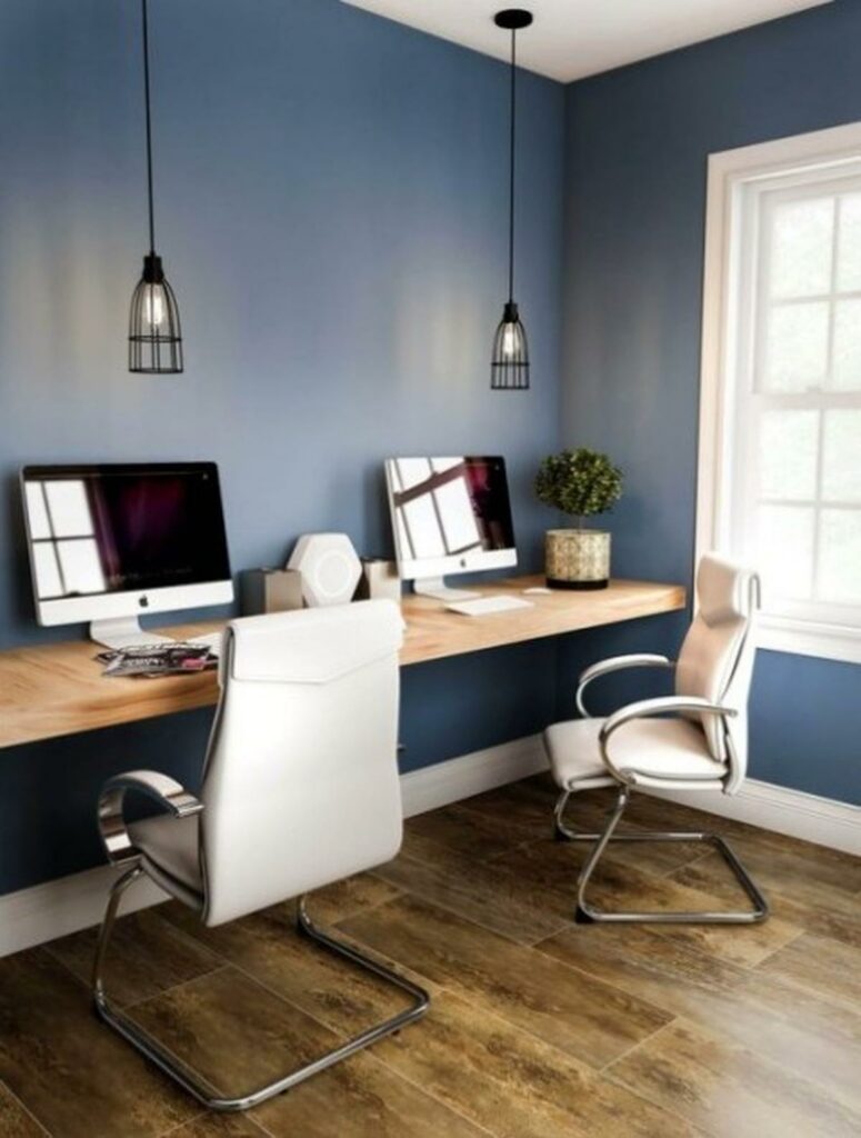 24 Chic Floating Desk Designs for a Modern Home Office