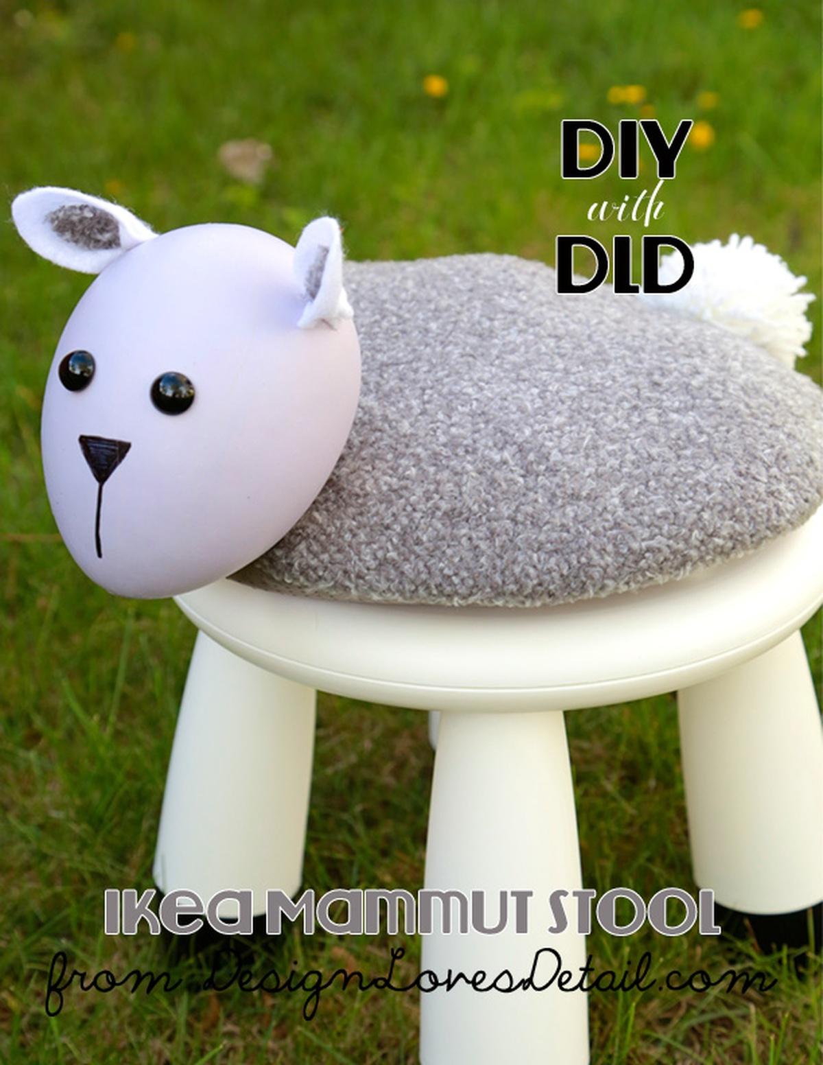 4 Easy DIY IKEA Mammut Stool Makeovers for Little Ones