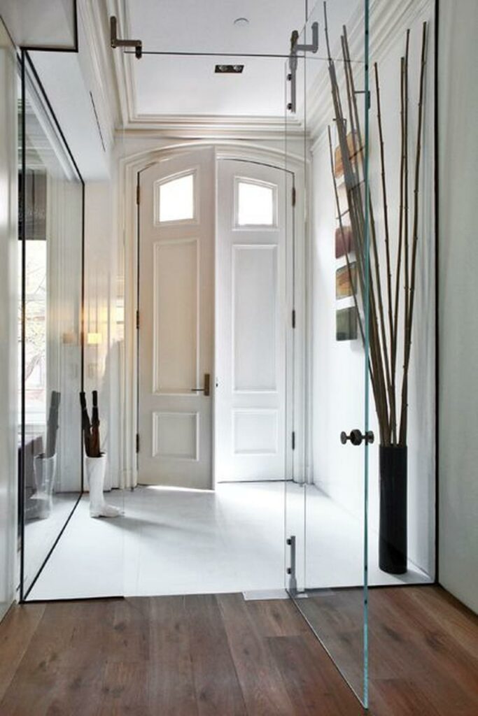27 Stunning Modern Interior Glass Door Designs