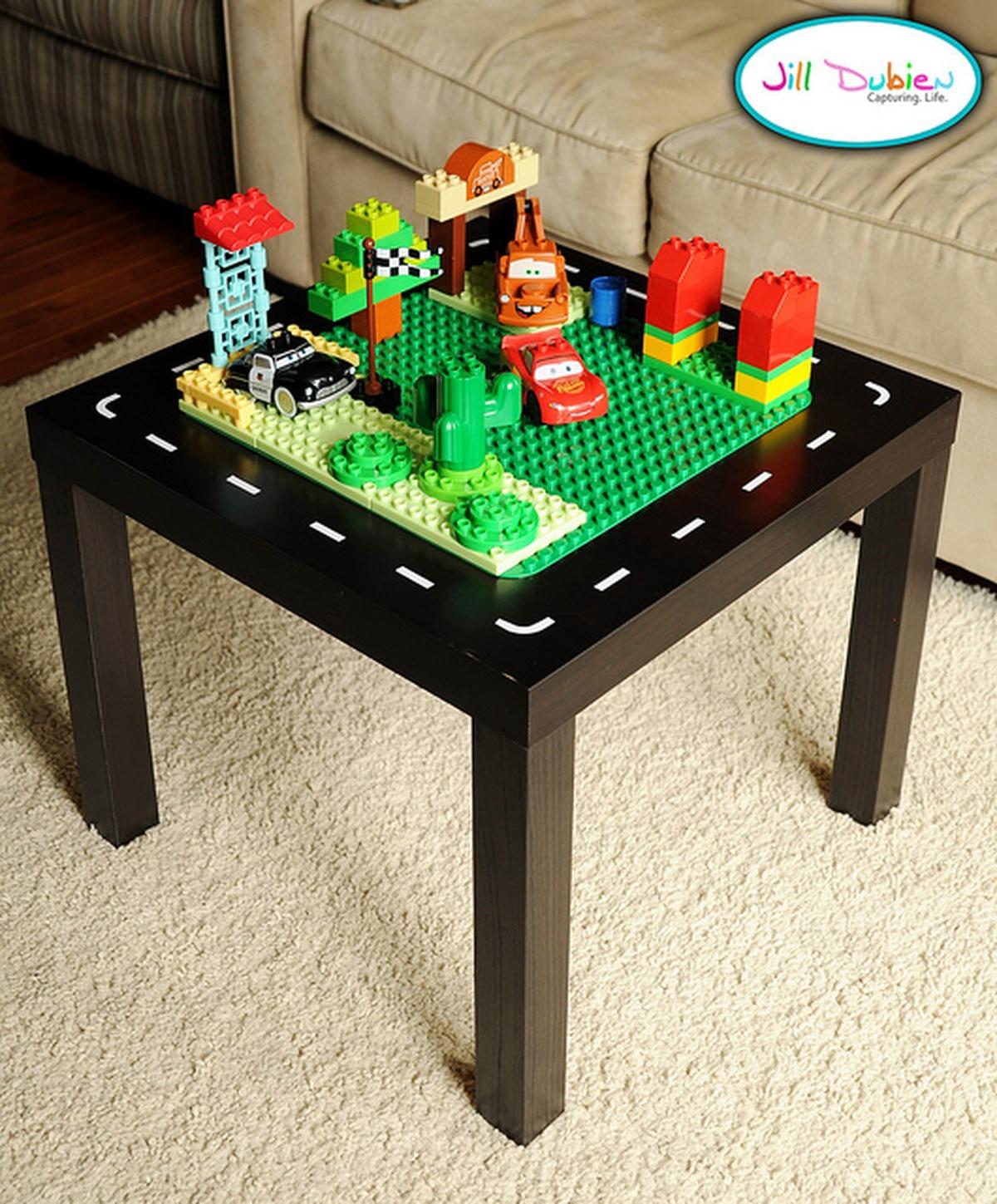 10 Easy DIY Lego Table Ideas Using IKEA Furniture