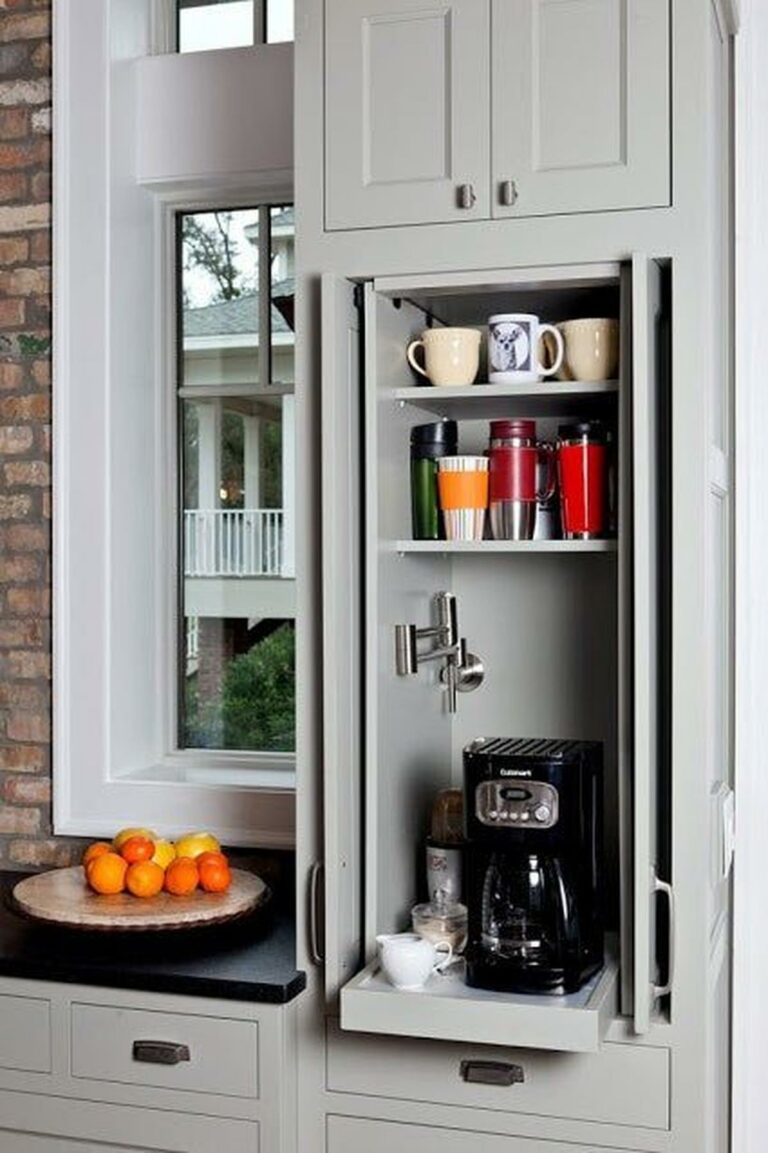 31 Clever Ideas To Hide Kitchen Appliances