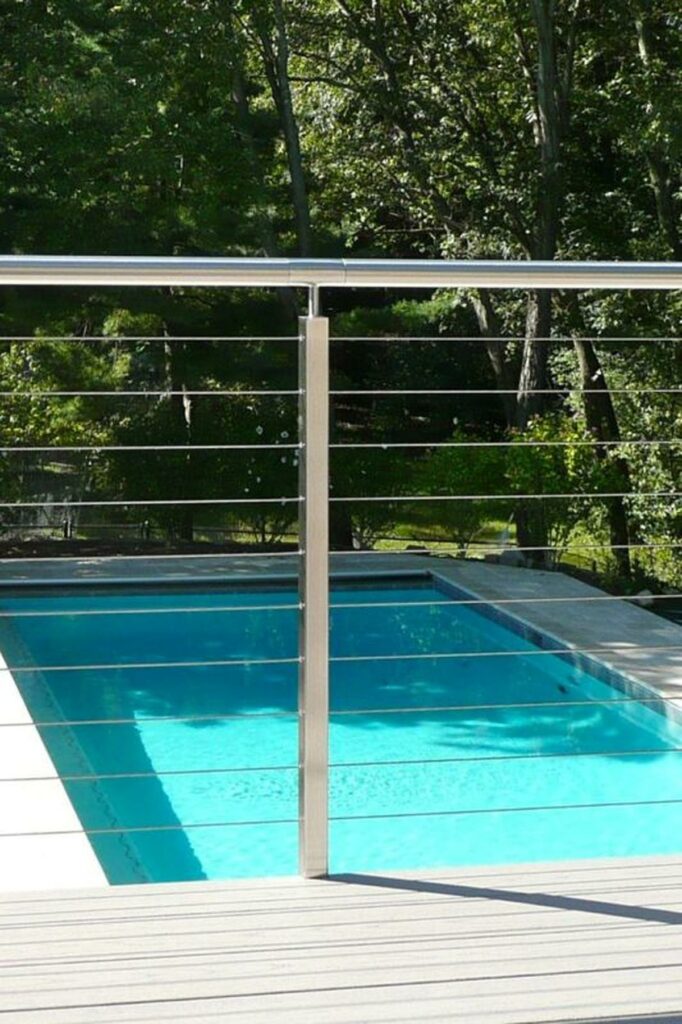 48 Smart Pool Fence Design Ideas with Pros and Cons