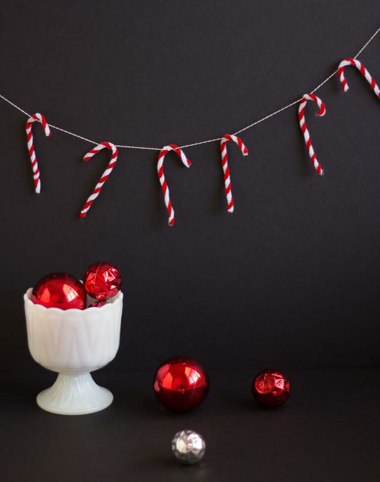 14 Charming Candy Cane DIY Projects for Christmas Magic