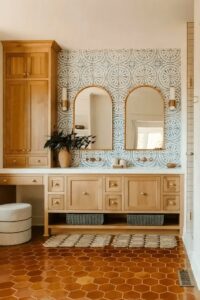 51 Luxurious Terracotta Tile Ideas for Bathrooms