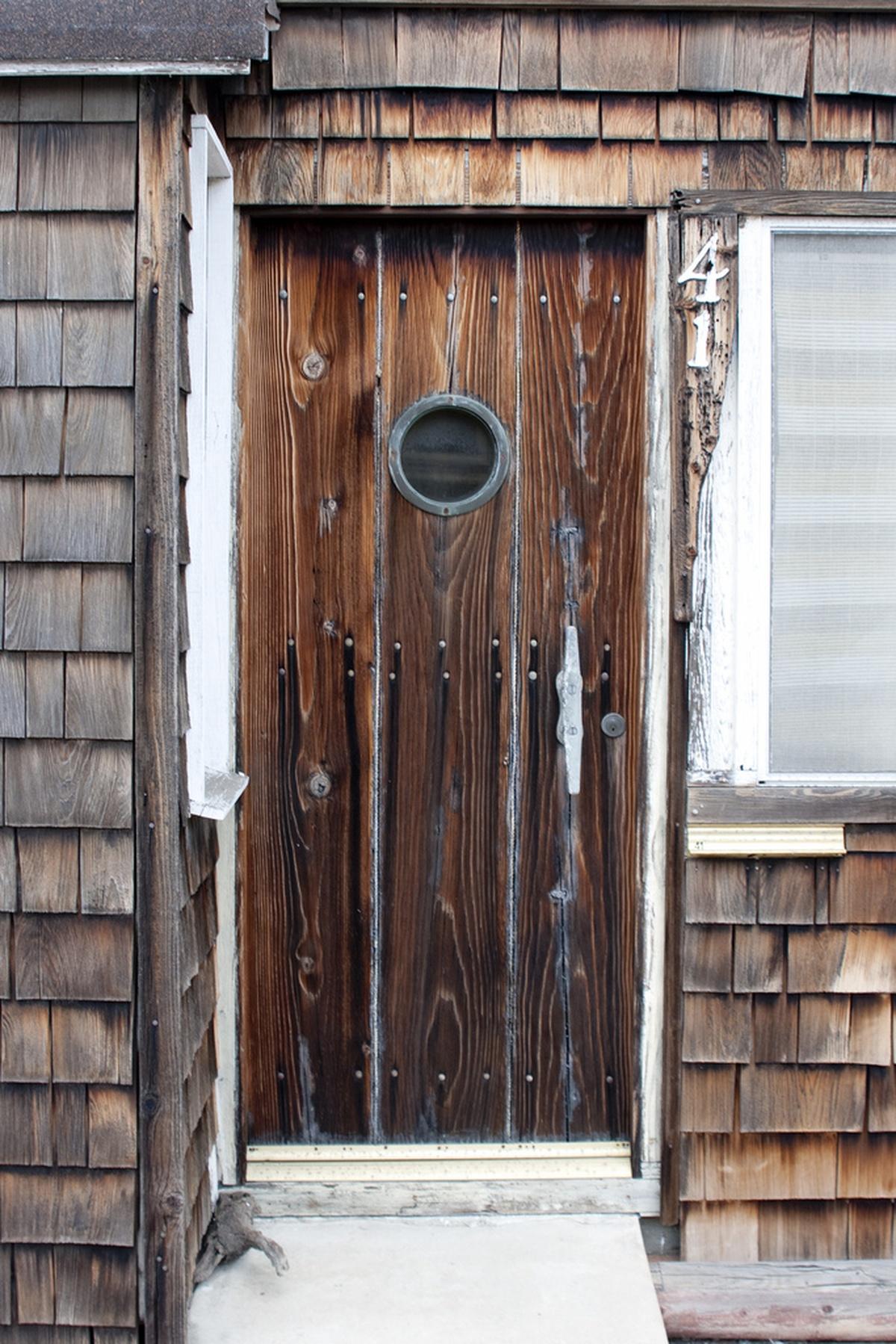 15 Charming Natural Wood Front Door Ideas to Welcome Home
