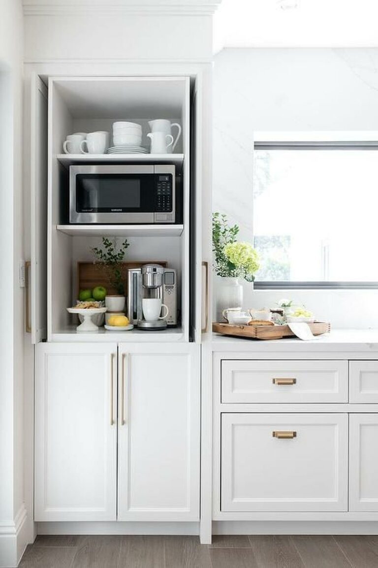 31 Clever Ideas To Hide Kitchen Appliances