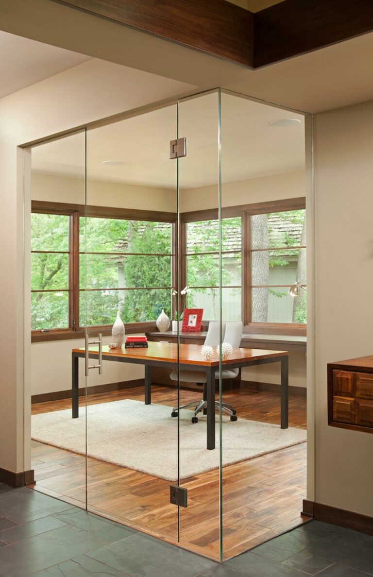 27 Stunning Modern Interior Glass Door Designs
