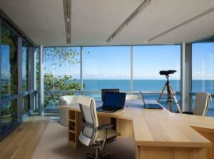 30 Eye-Catching Home Office Designs with a Striking View