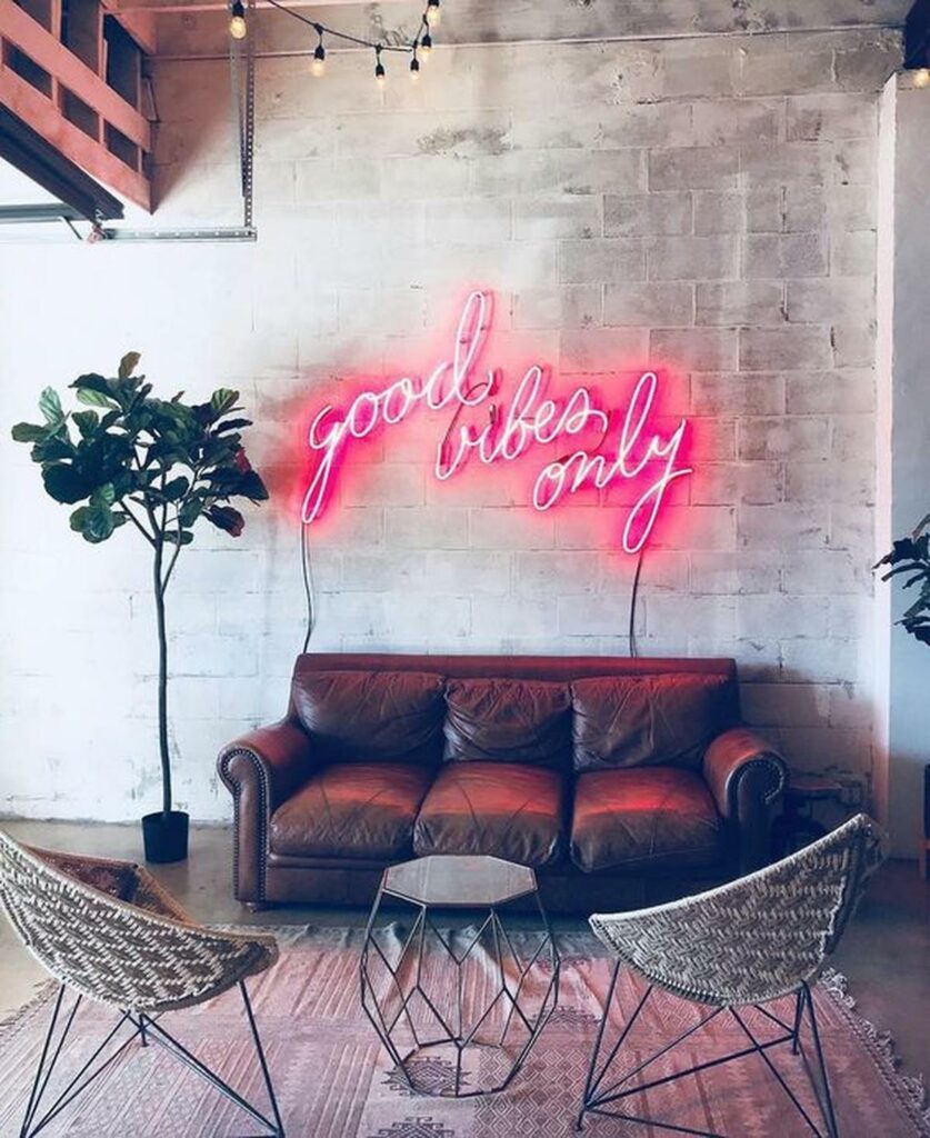 25 Brilliant Ideas To Use Neon Lights For Home Decor