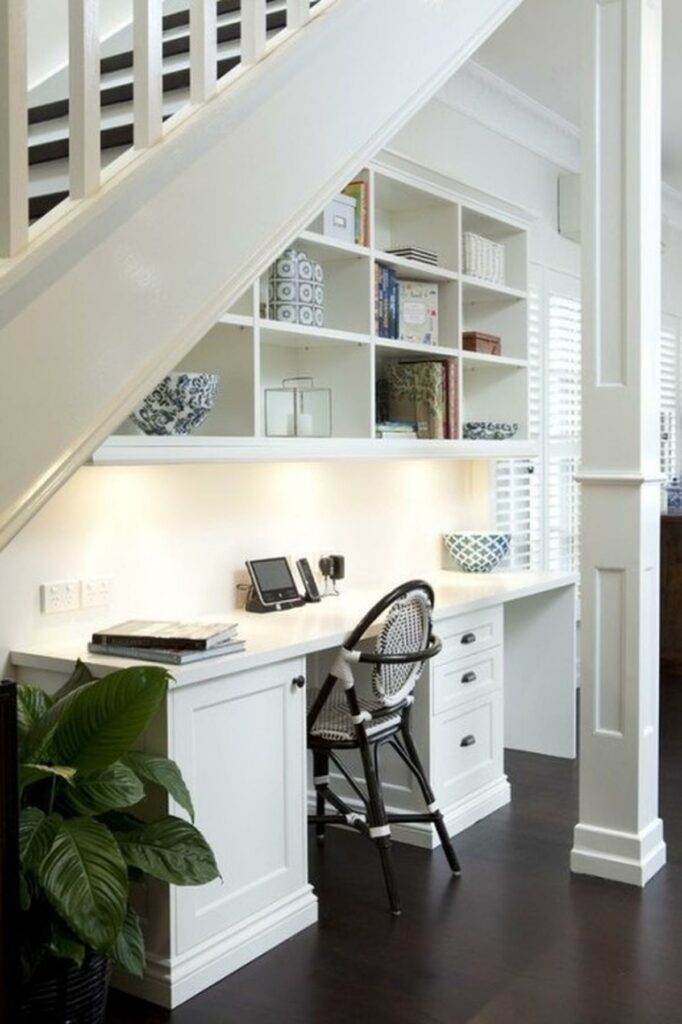 21 Genius Under-Stairs Home Office Ideas for Small Spaces