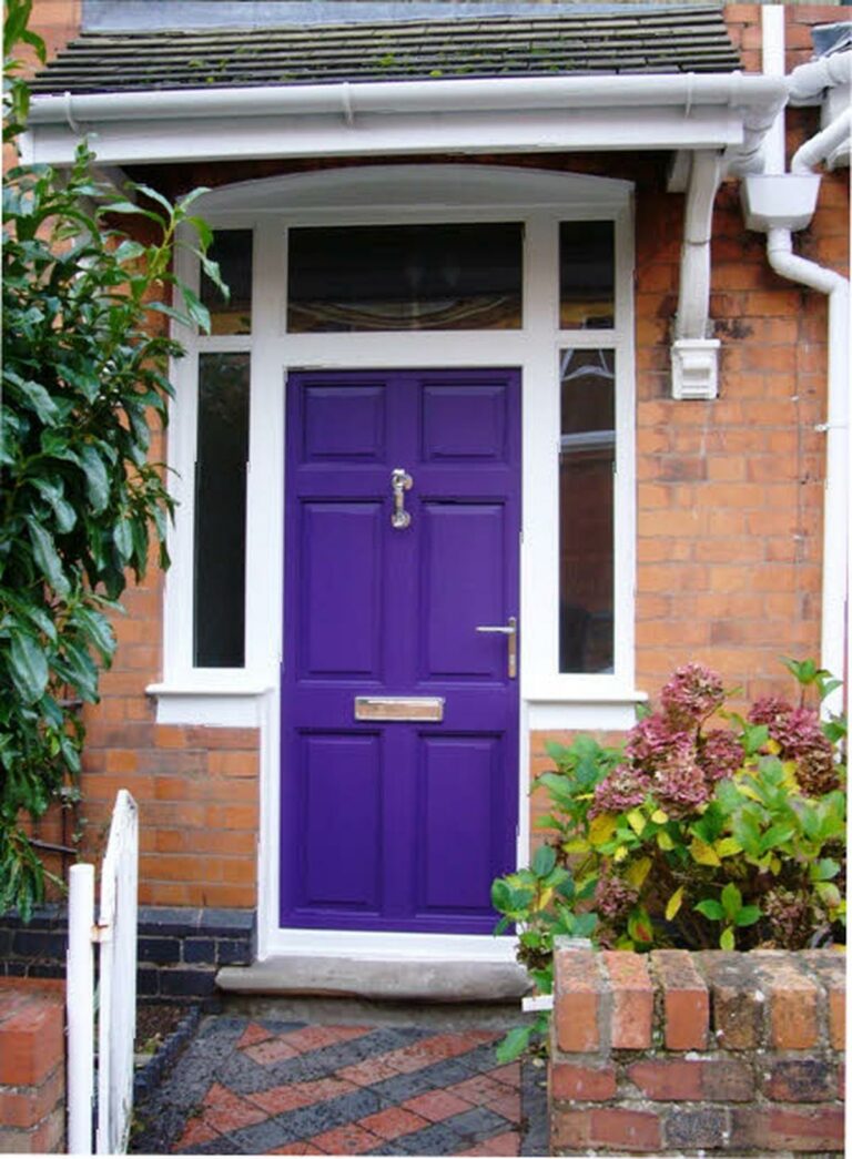 12 Inspiring Purple Front Door Ideas for Your Home