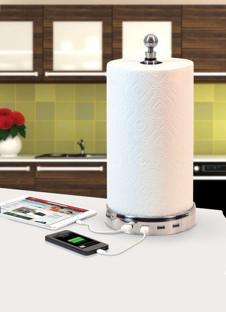 25 Elegant Functional Kitchen Charging Stations