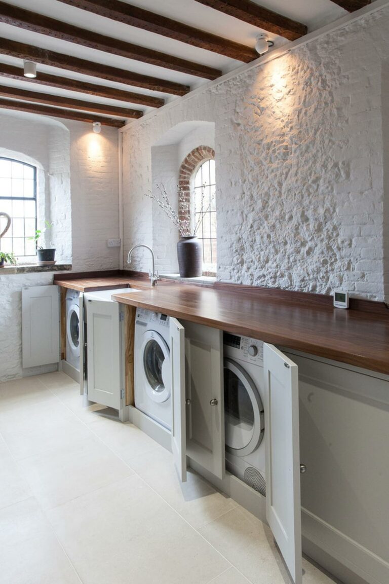 30 Ingenious Ways To Conceal A Washing Machine In Your Home