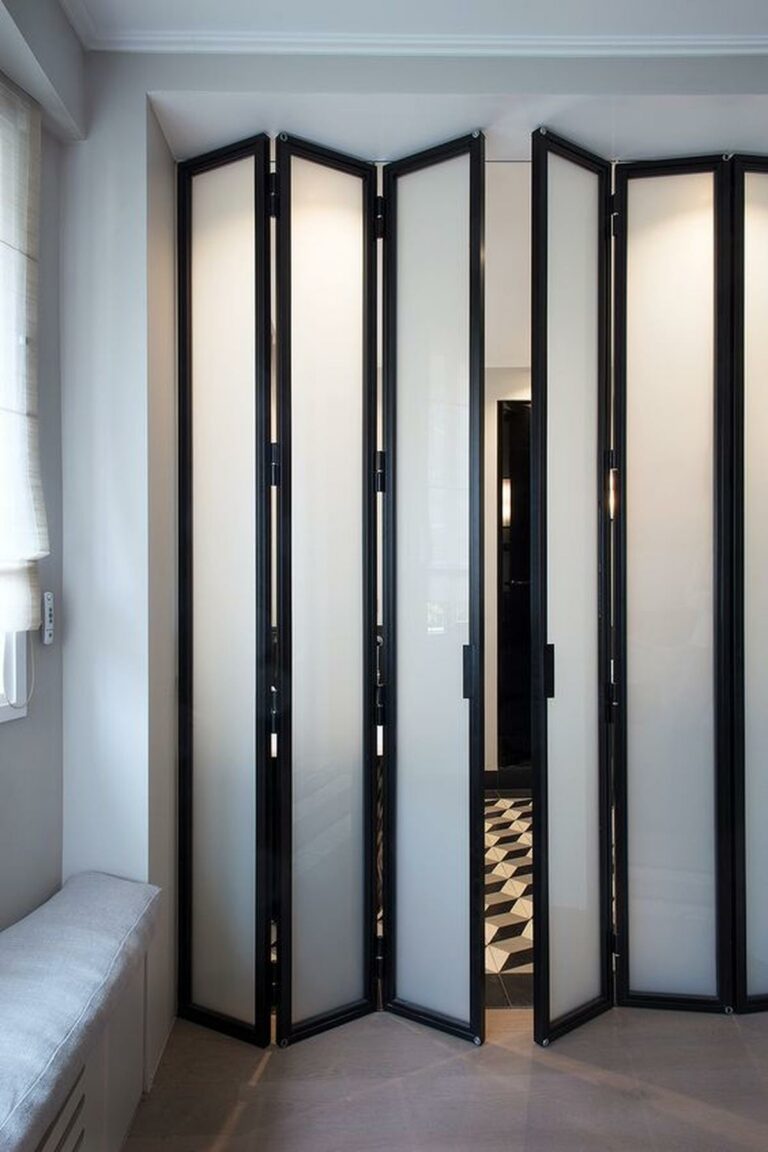 30 Clever Space-Saving Folding Door Ideas for Your Home