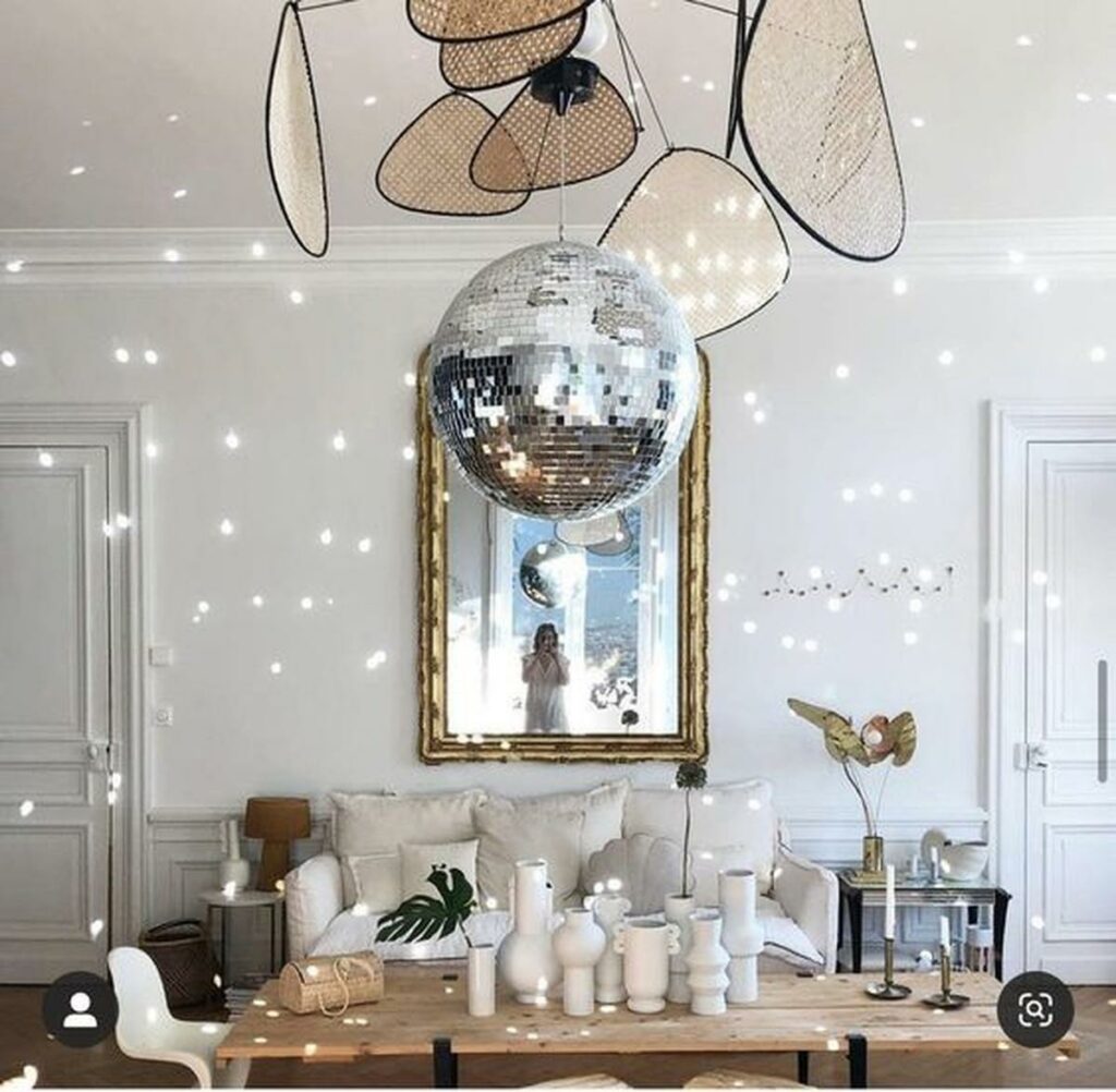 50 Dazzling Disco Ball Decor Ideas for Trendy Homes