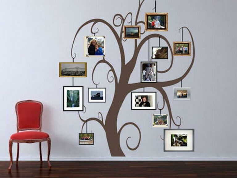 25 Family Tree Wall Art Ideas for Personal Touches